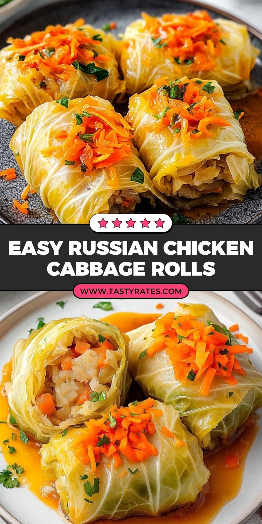 Russian Chicken and Cabbage Rolls – Hearty Golubtsi Recipe