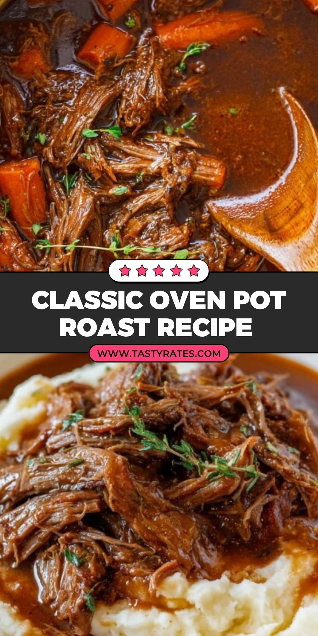 Classic Pot Roast: Cozy, Tender, and Irresistibly Flavorful