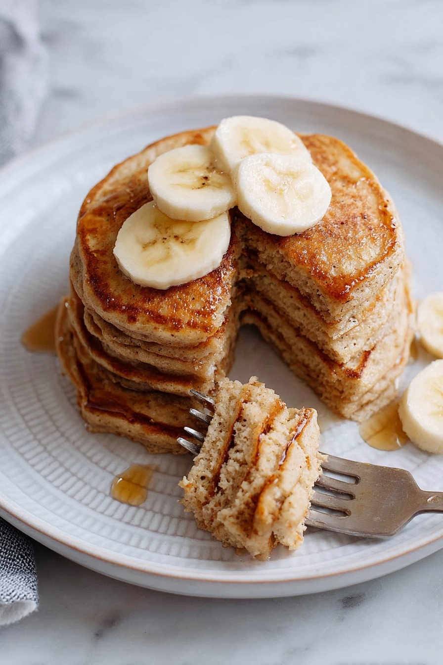 Fluffy Banana Pancakes - Irresistibly Soft & Sweet Breakfast