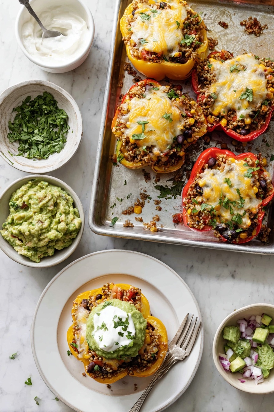 Quinoa Stuffed Peppers: Delicious & Healthy Vegetarian Meal