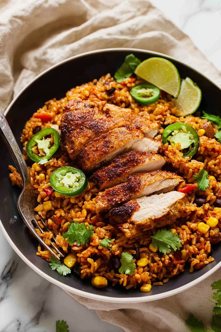 One-Pot Mexican Chicken and Rice: Easy, Flavorful Dinner