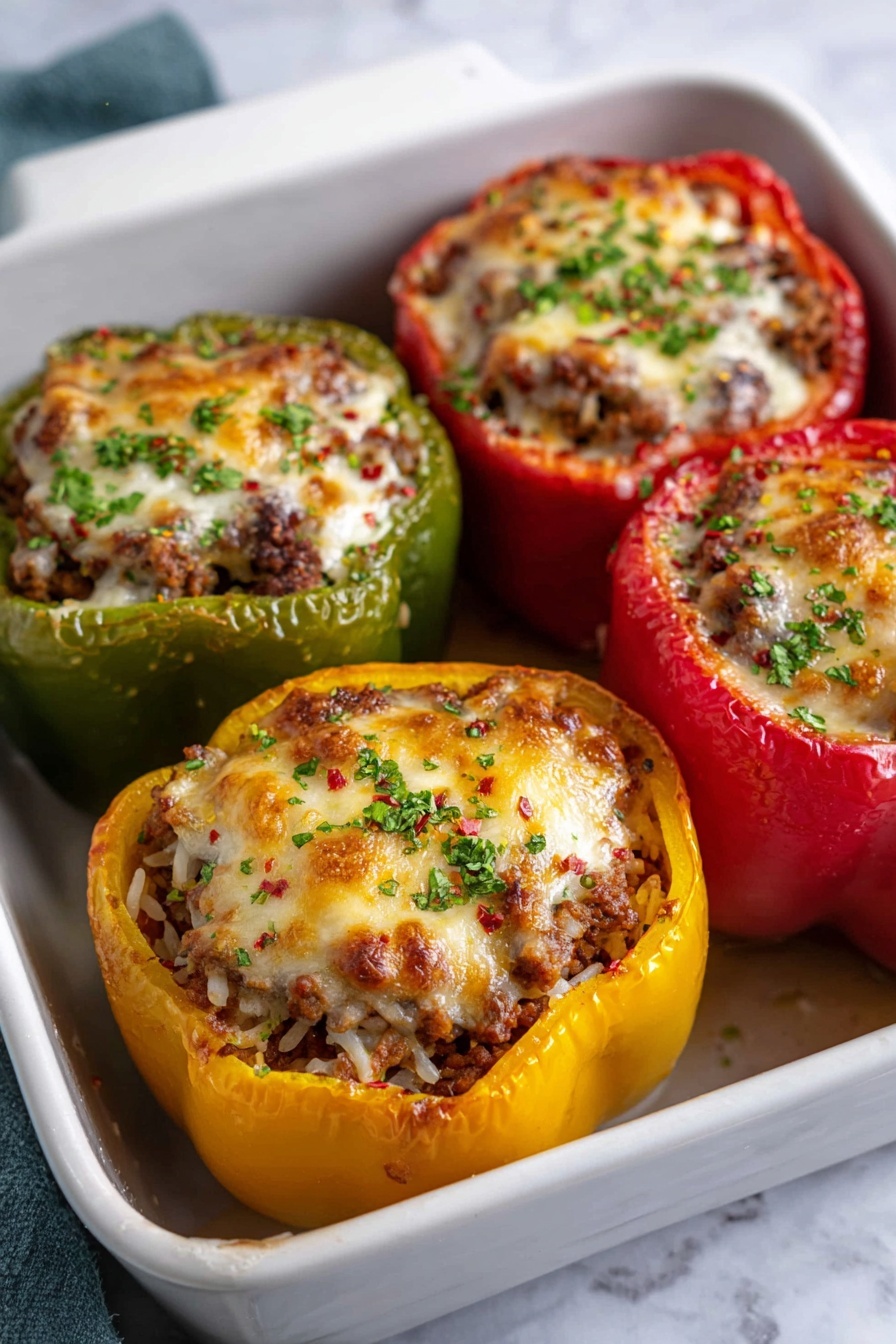 Beef Stuffed Bell Peppers – Cozy, Hearty Dinner Idea