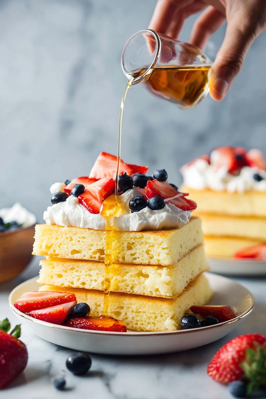 Oven Baked Sheet Pan Pancakes: Easy Fluffy Breakfast Hack