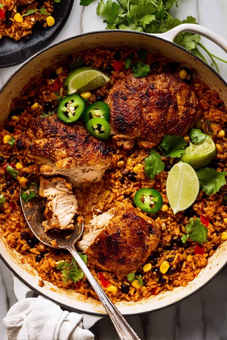 One-Pot Mexican Chicken and Rice: Easy, Flavorful Dinner