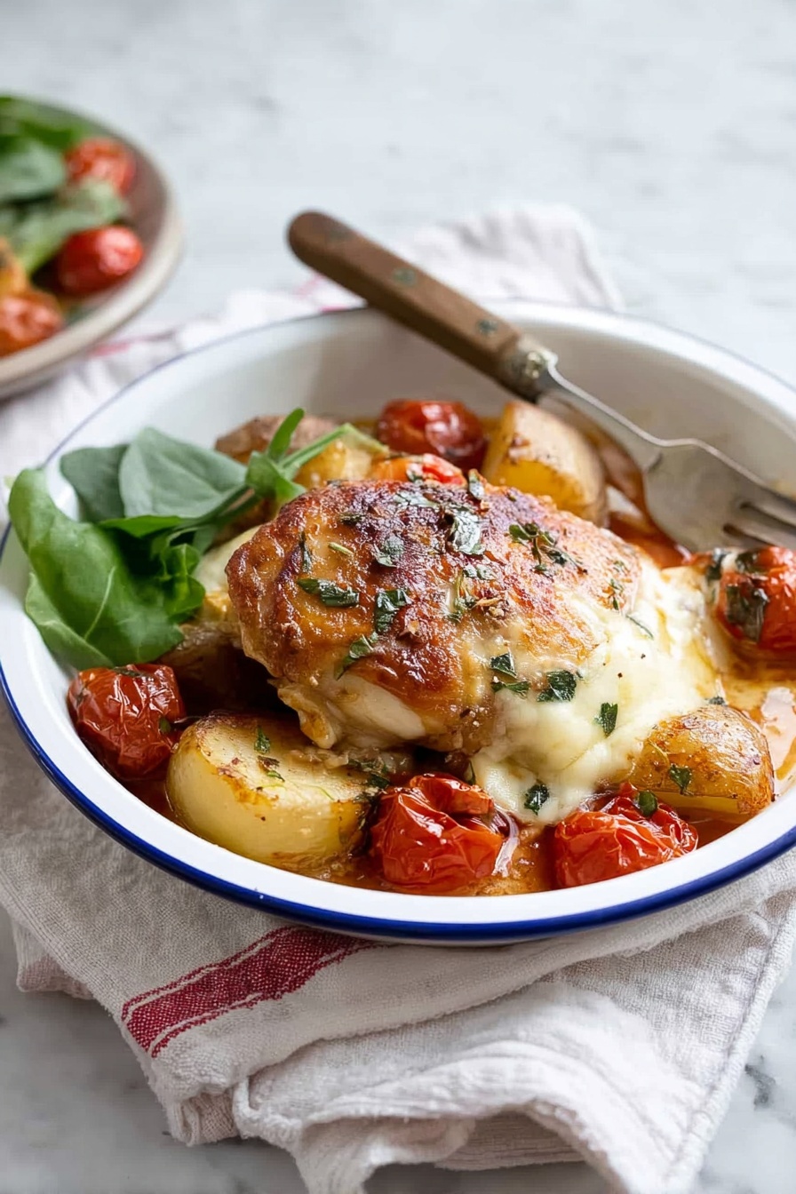 Italian Chicken and Potato Bake: A Cozy, Flavorful Dinner