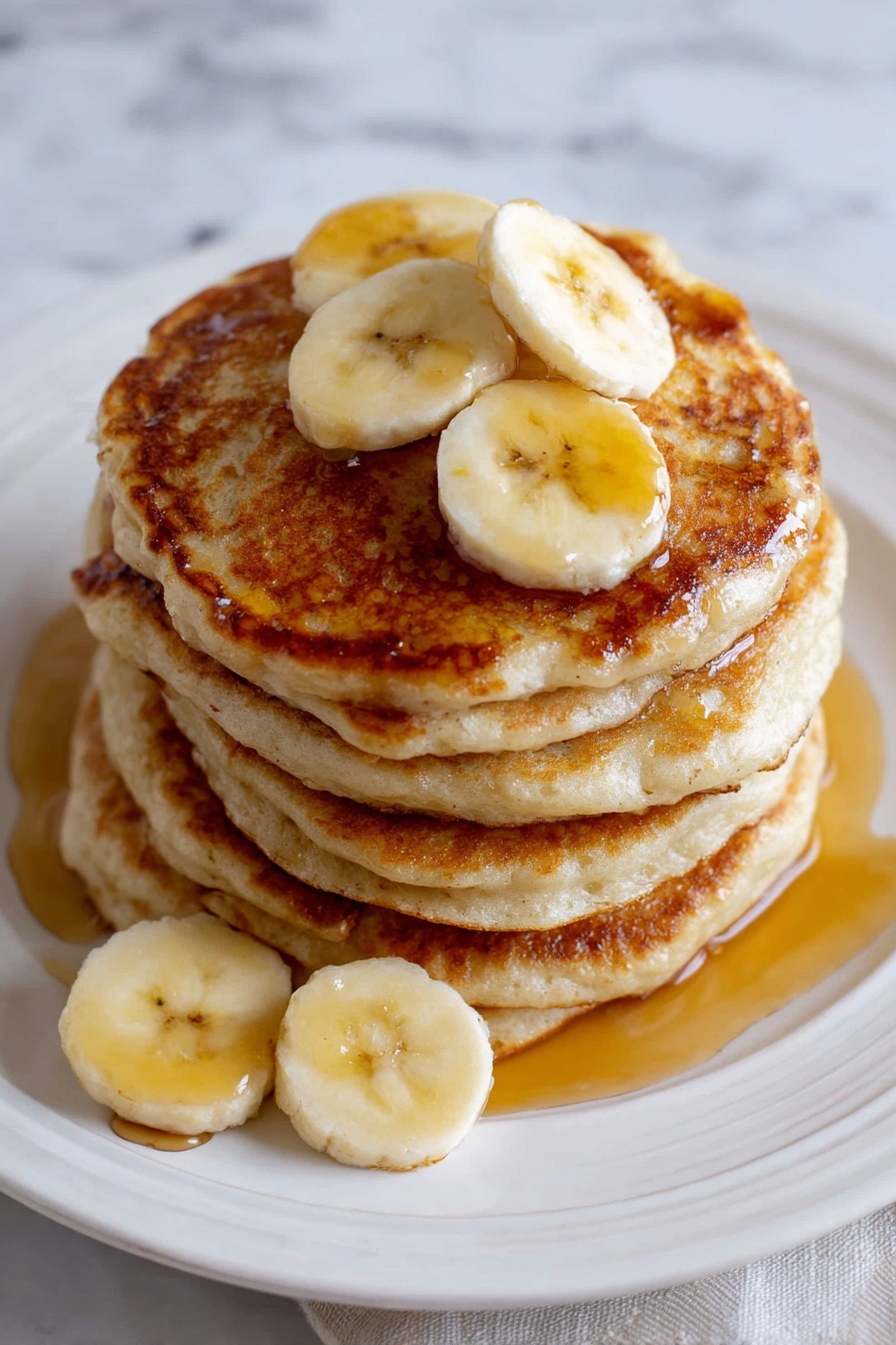 Fluffy Banana Pancakes - Irresistibly Soft & Sweet Breakfast
