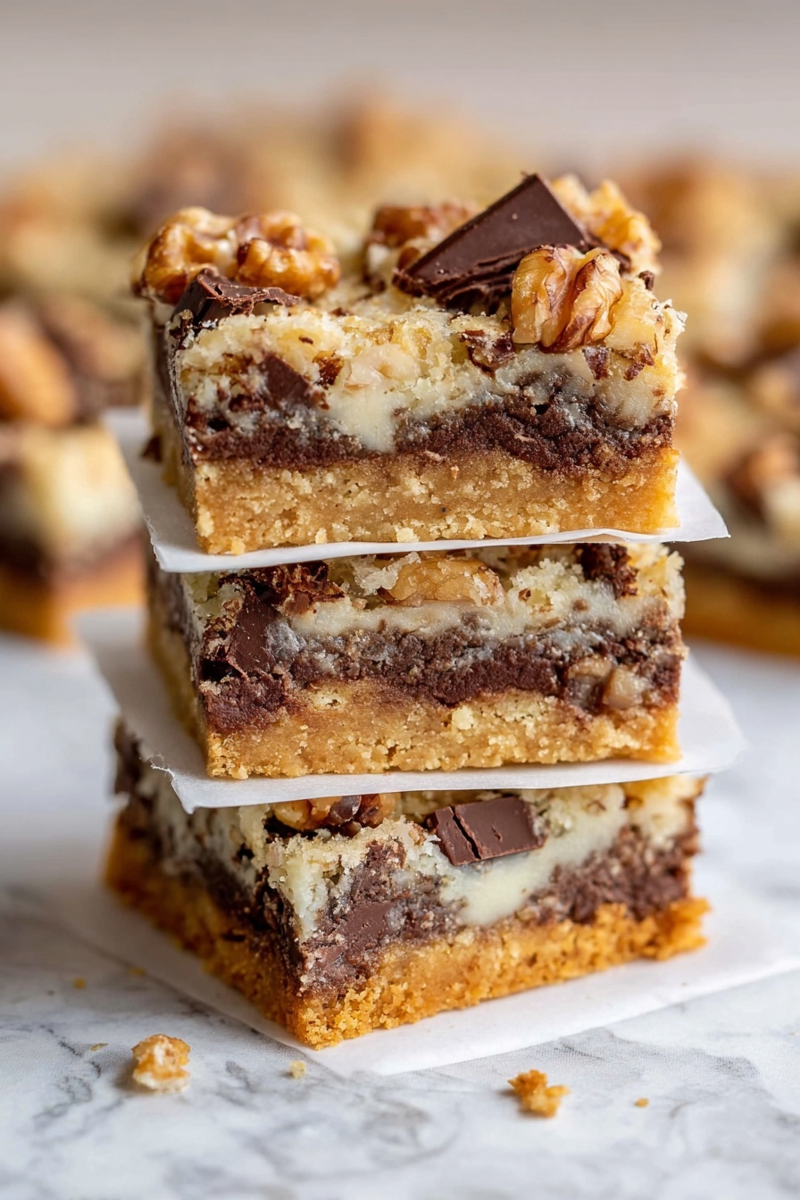 Six-Layer Chocolate Coconut Bars: Irresistible Layered Treats