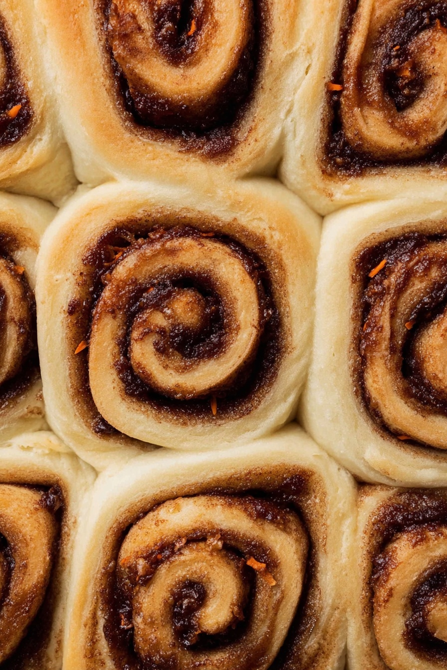 Carrot Cake Cinnamon Rolls with Cream Cheese Frosting | Irresistible Flavor