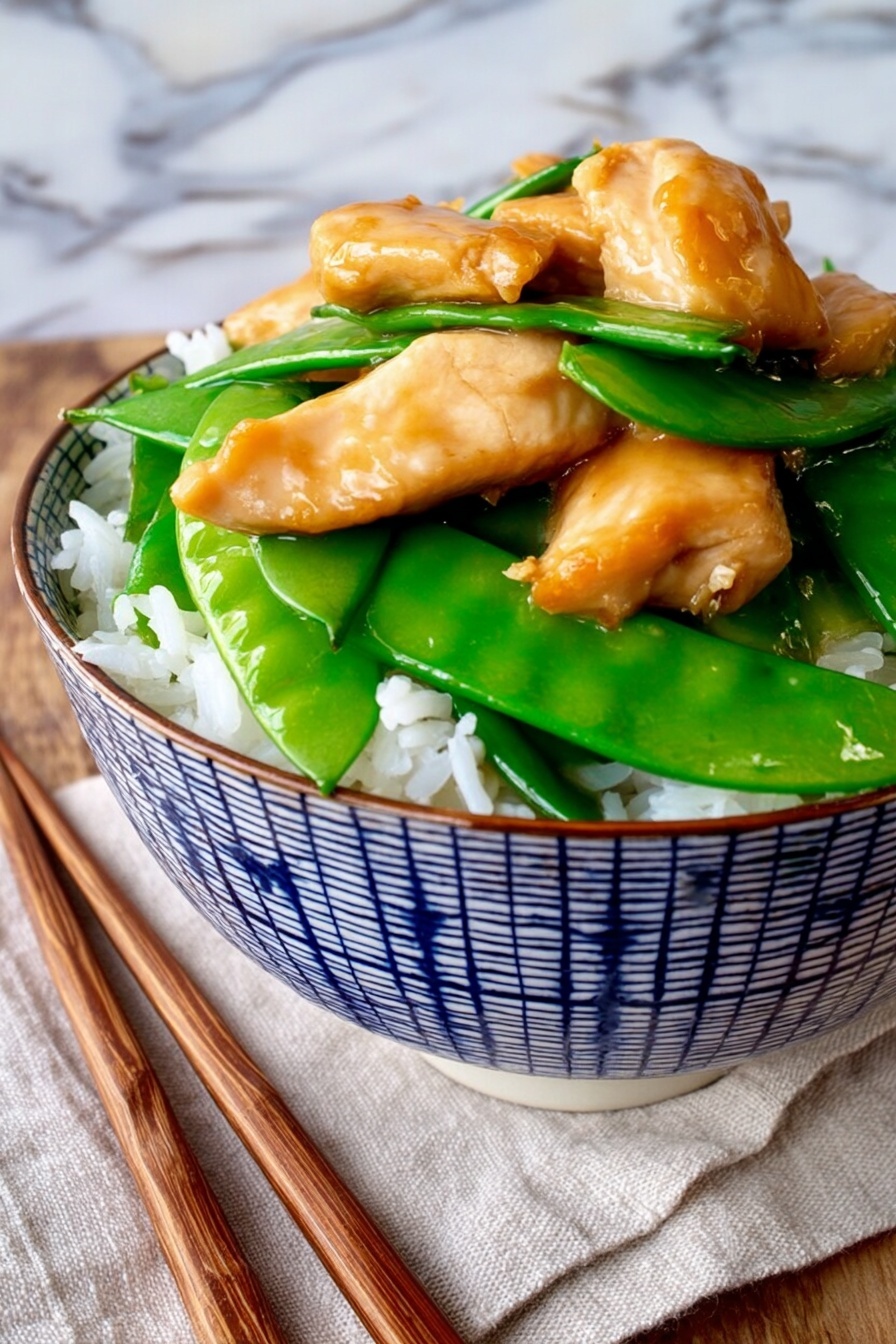 Easy Chicken and Snow Pea Stir-Fry - Quick & Flavorful Dinner